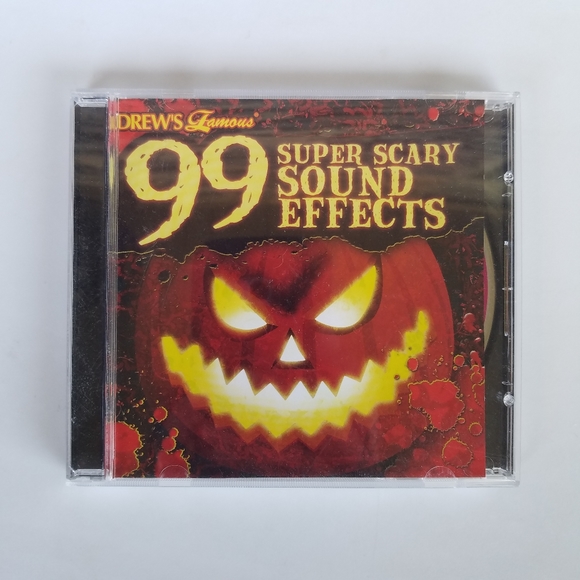Drews | Holiday | Drews Famous 99 Super Scary Sound Effects Cd ...